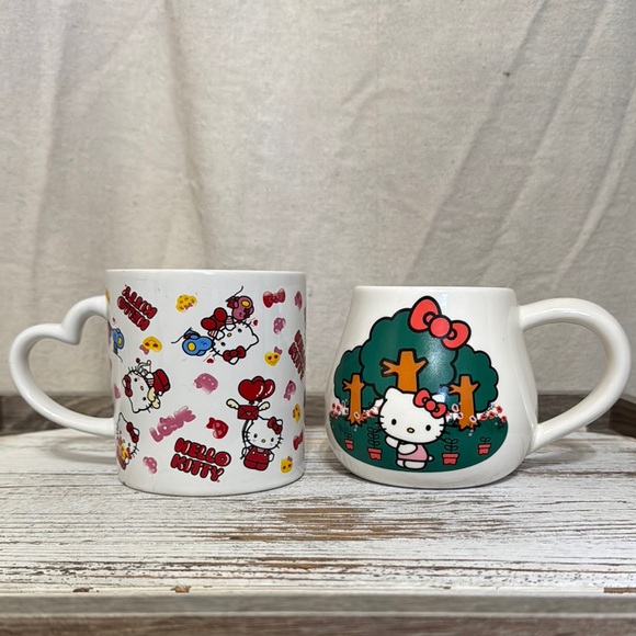 Hello Kitty | Kitchen | Hello Kitty Coffee Mugs Set | Poshmark